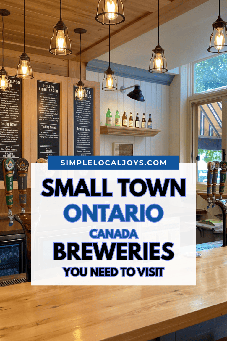 Best Small Town Ontario Breweries – Simple Local Joys